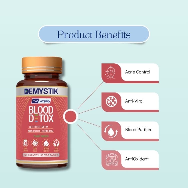 Cleanse Naturally: Blood Purifier Tablets by Demystik