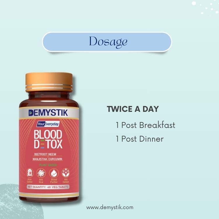 Cleanse Naturally: Blood Purifier Tablets by Demystik