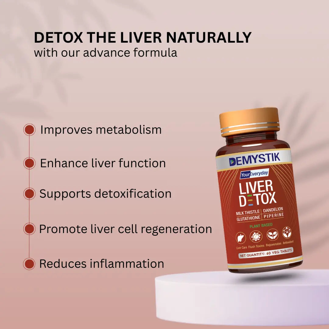 Best Liver Detox Tablets – Ayurvedic Cleanse with Milk Thistle ...