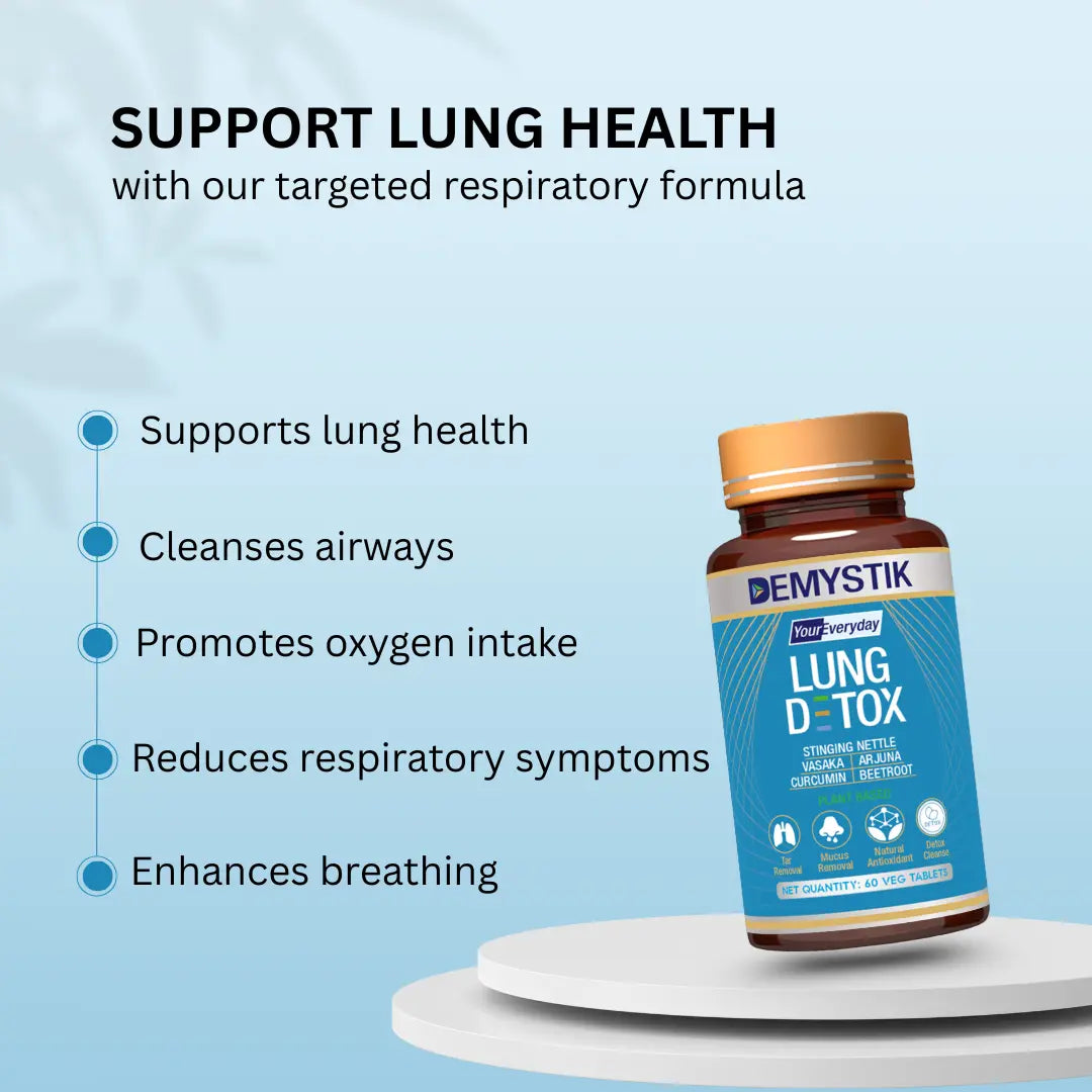 Best Lung Detox Tablets – Natural Cleanse for Smokers & Pollution Relief