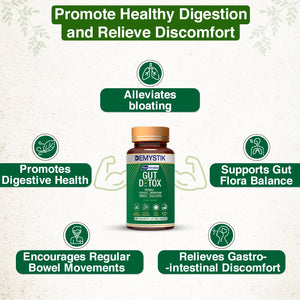 Ayurvedic Gut Detox Tablets – Stomach Cleanse & Digestion Support